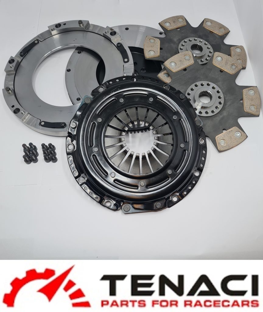 Tenaci "black" solid kit - 2-disc - 240 mm for Volvo Redblock (1500Nm ...